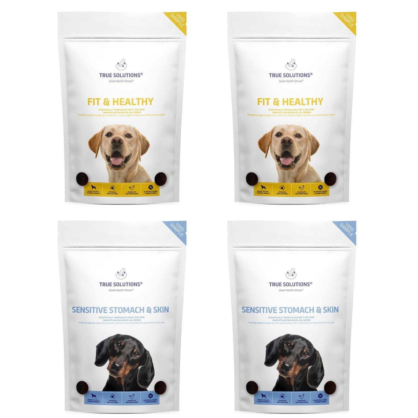 4 x 100g True Solutions | Dog Food Samples (Mixed) — Pet Valu